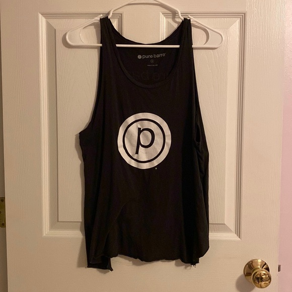 Pure Barre | Tops | Black Pure Barre Tank | Poshmark